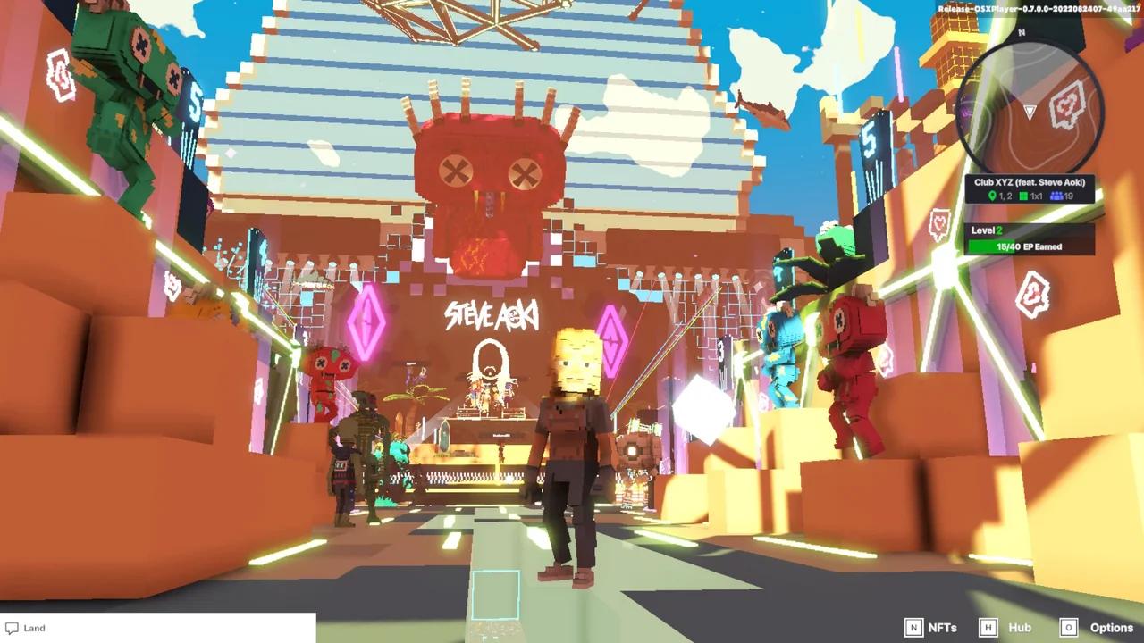 The Sandbox - Alpha Season 3 - Club XYZ feat. Steve Aoki (All 2 Quests)