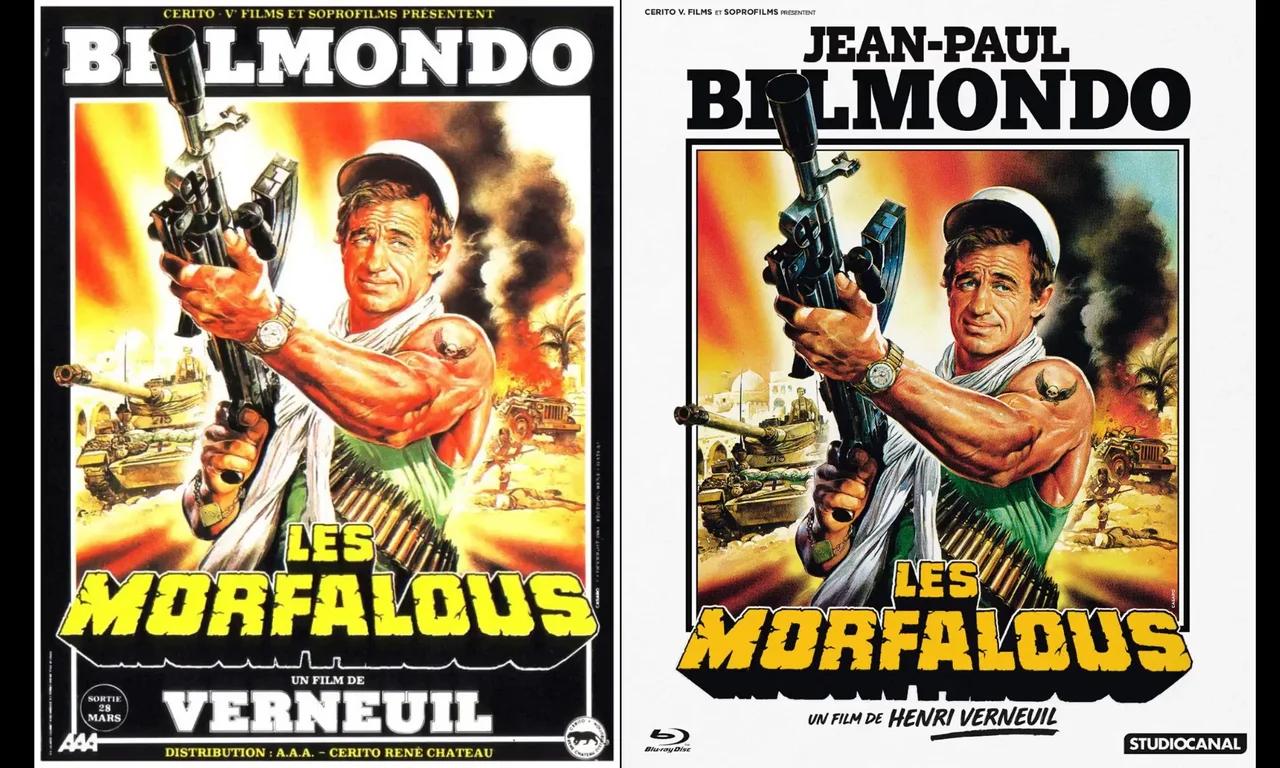 1984 - Les Morfalous - d'Henri Verneuil, avec Jean-Paul Belmondo, Michel Constantin, Marie ...