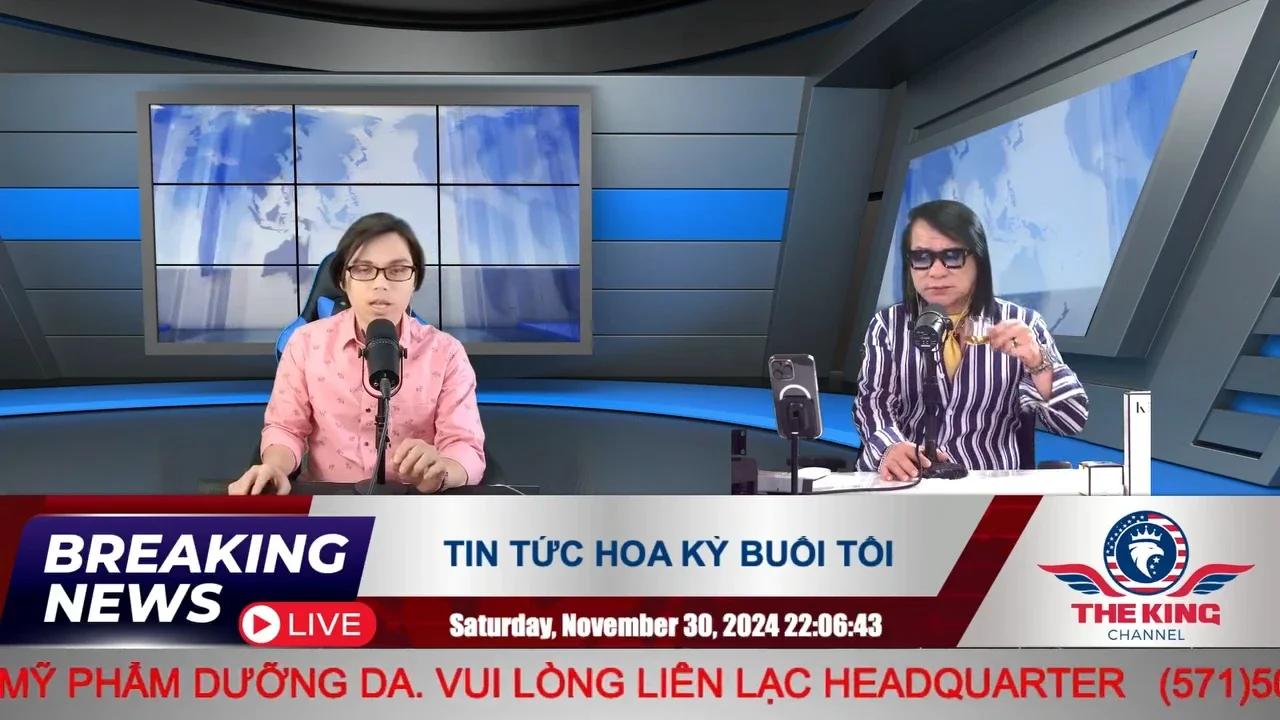 TIN TỨC HOA KỲ BUỔI TỐI - 11302024 - The KING Channel