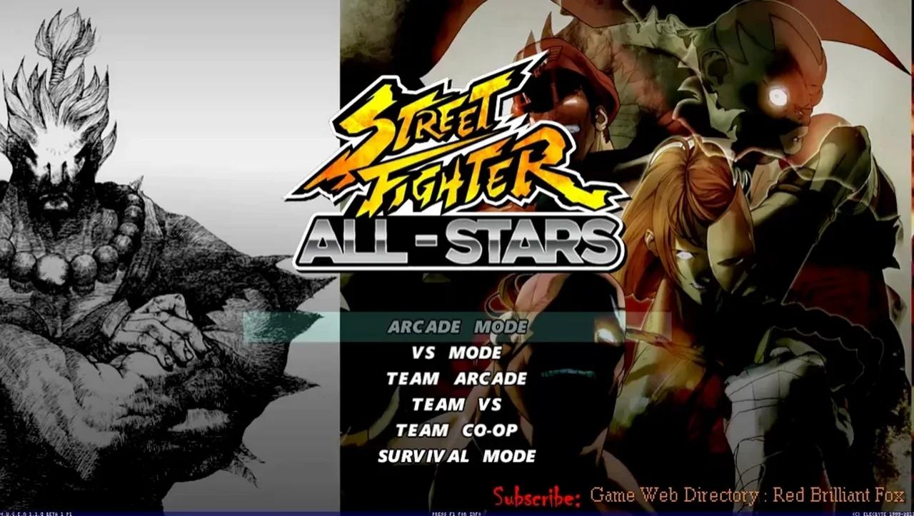 Street Fighter: All - Stars MUGEN