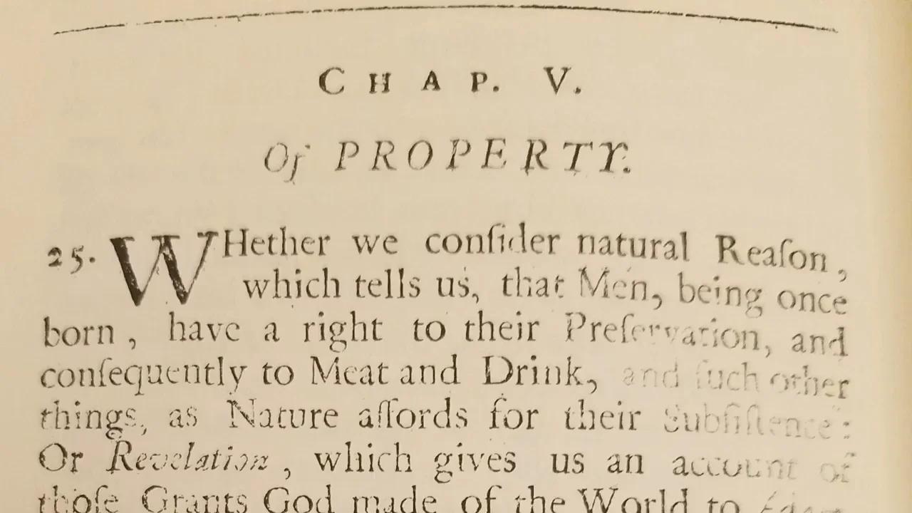[MIRROR] How John Locke Derives Property Rights - Charlemagne