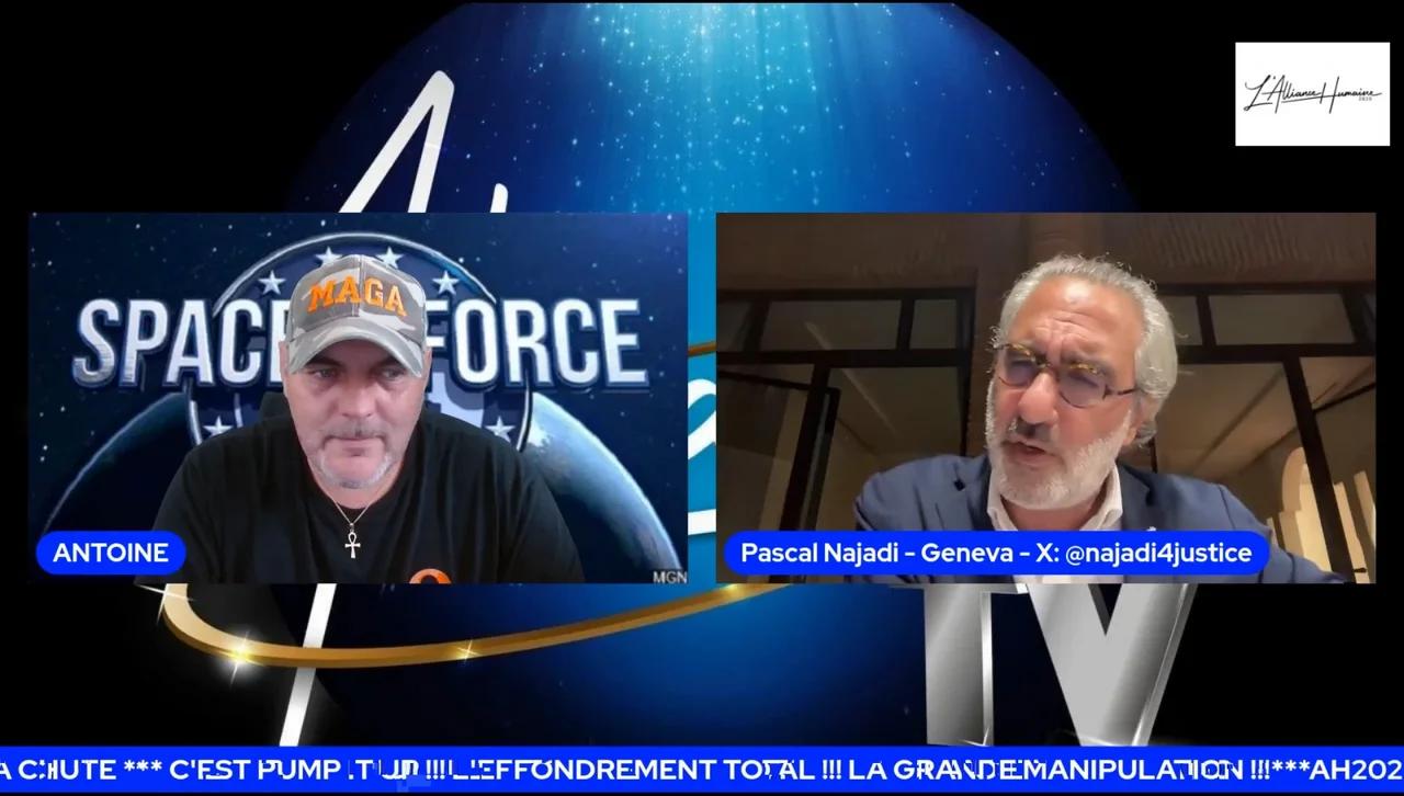 Exclusif : Pascal Najadi dans l'emission d'Antoine Cuttita, l'Alliance ...
