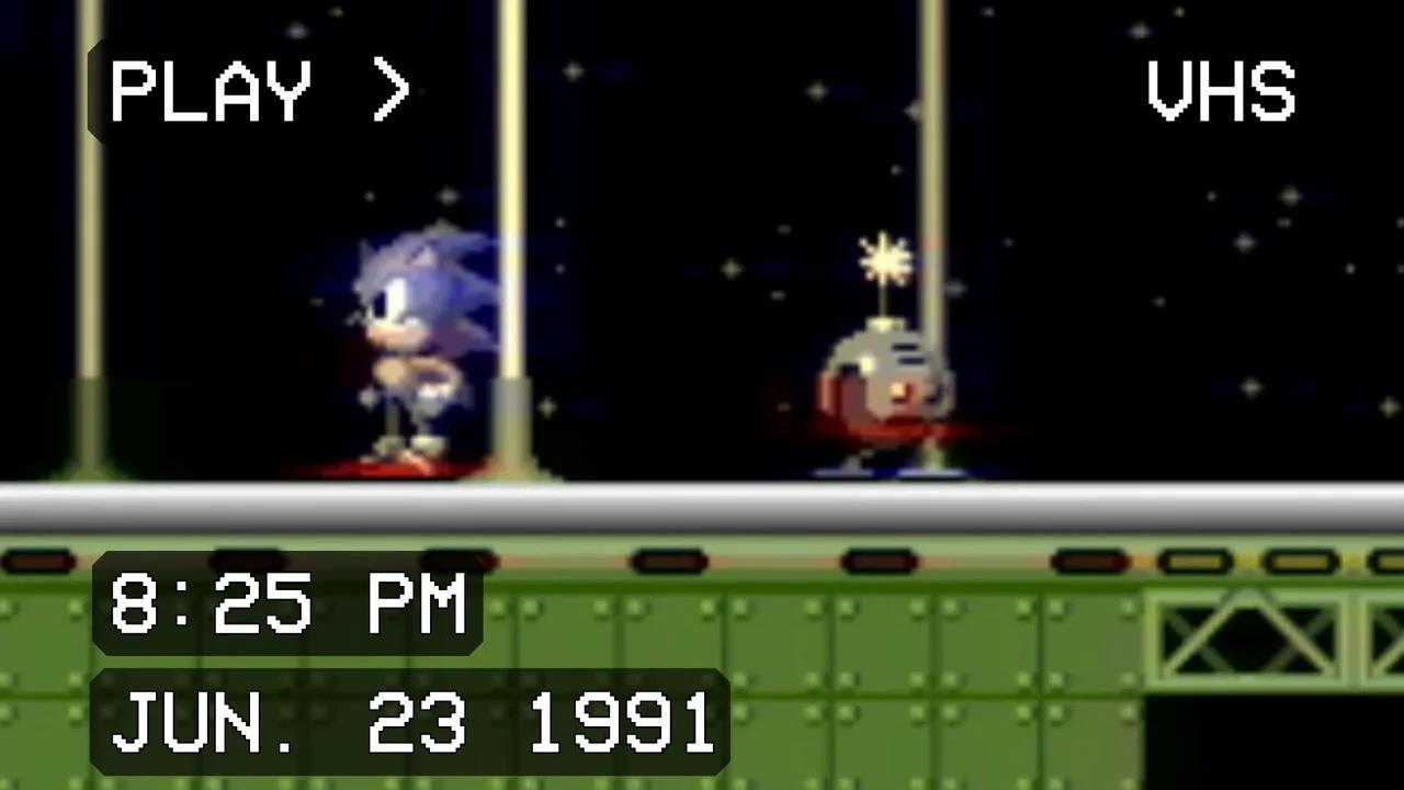 Sonic the Hedgehog (Genesis) - VHS Shaders RetroArch