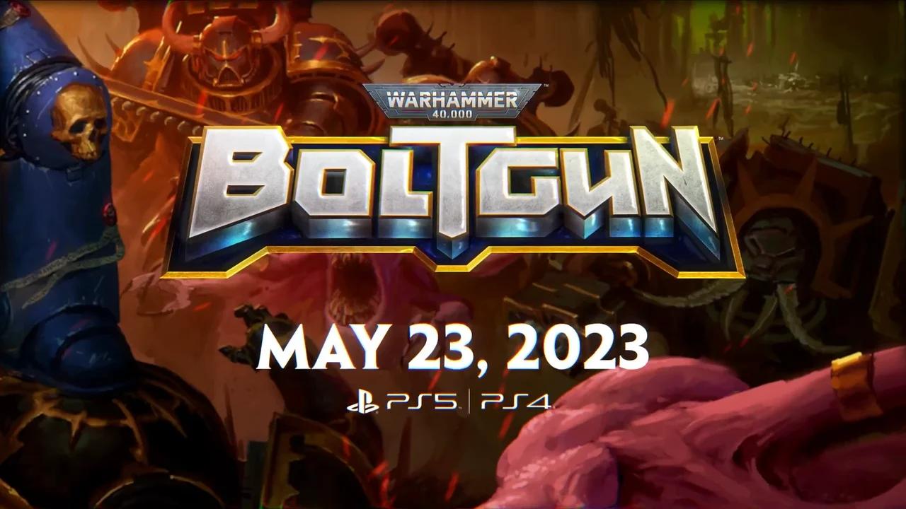 Warhammer 40000 Boltgun Boomer Shooter Gameplay Trailer PS5 PS4 Games