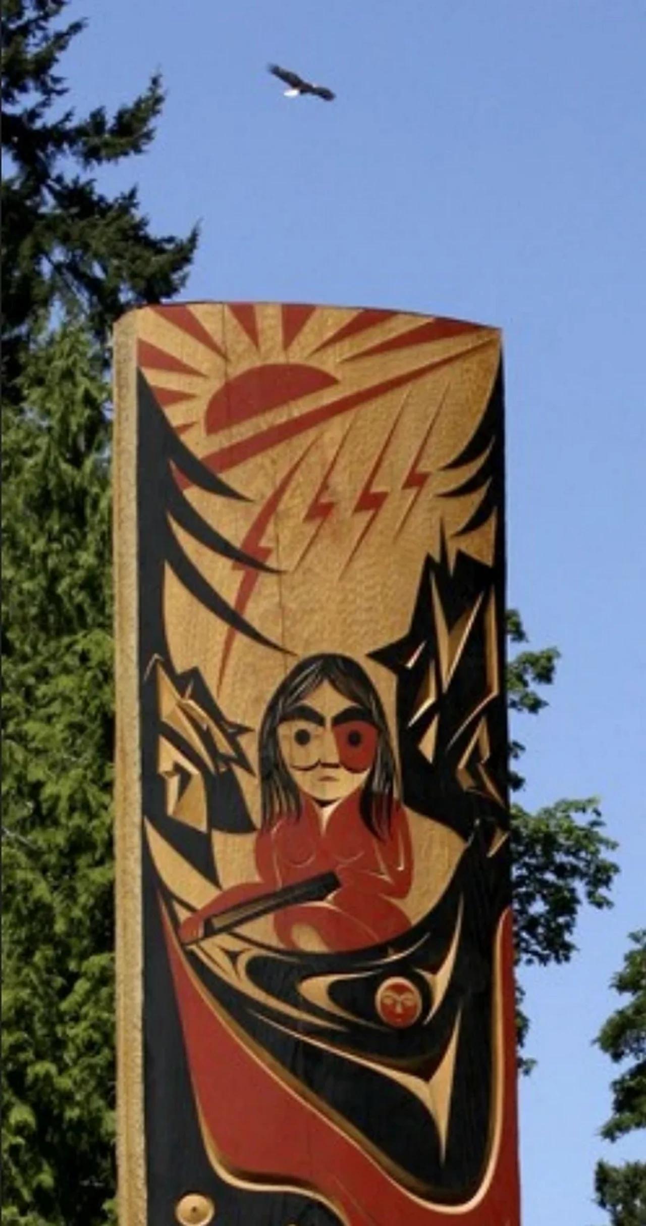Pacific NorthWest Native American Indian Art Featuring The Suquamish Area