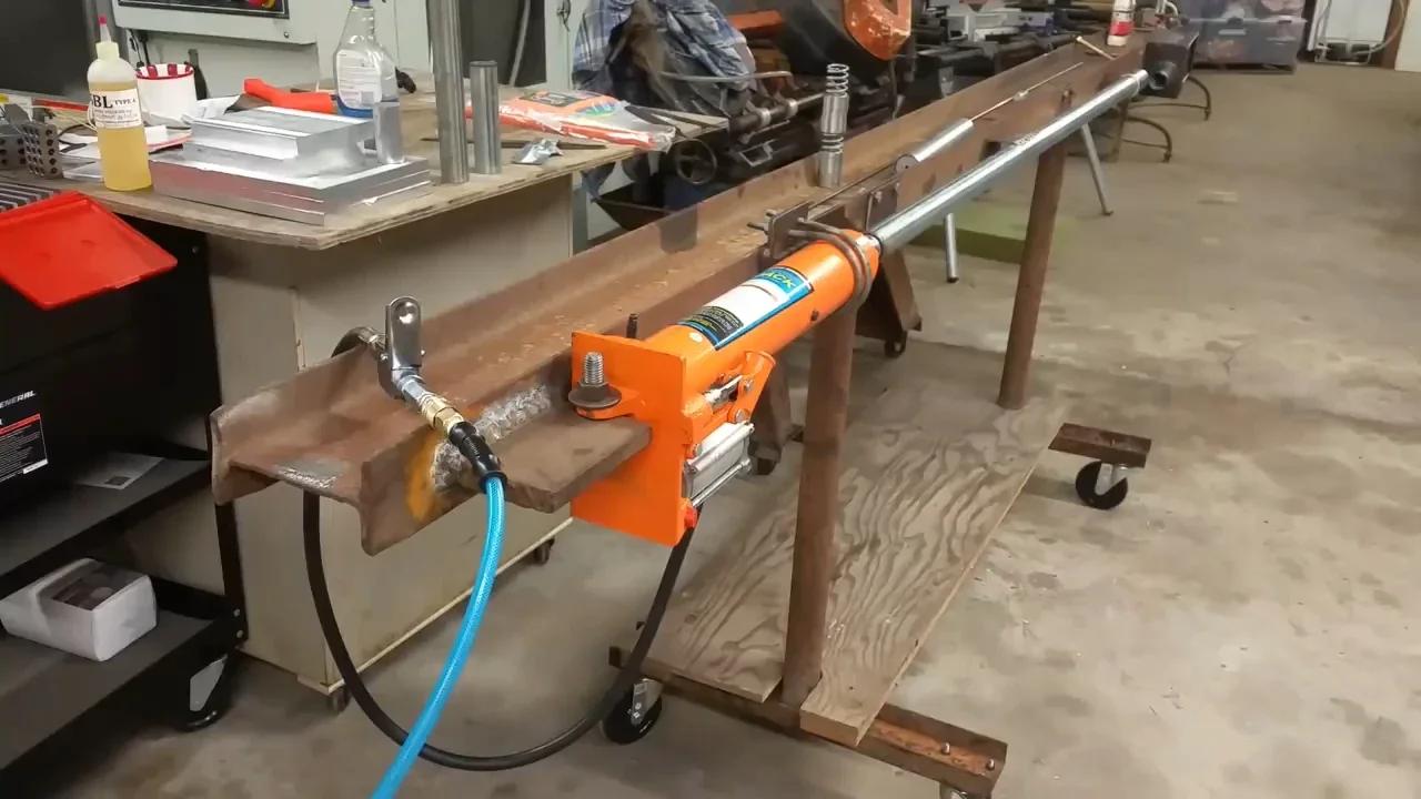 Button Rifling Press - Home Built