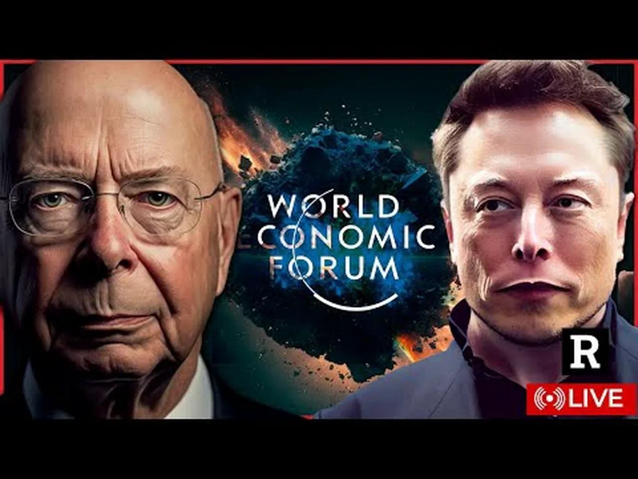 Elon Musk just DESTROYED the WEF as globalists panic in Davos