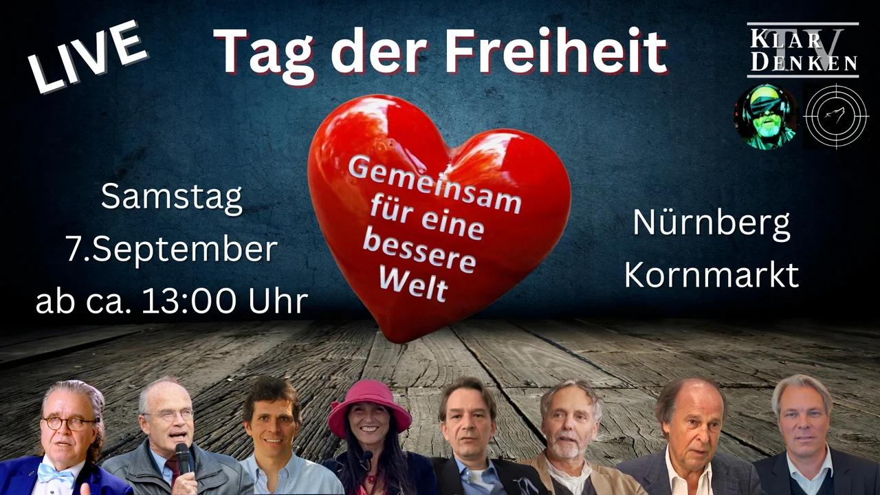 🔵Live aus Nürnberg - Tag der Freiheit🔵