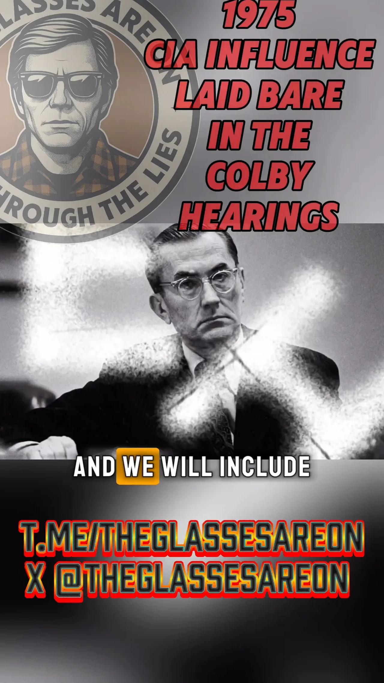CIA Influence Laid Bare in the Colby Hearings