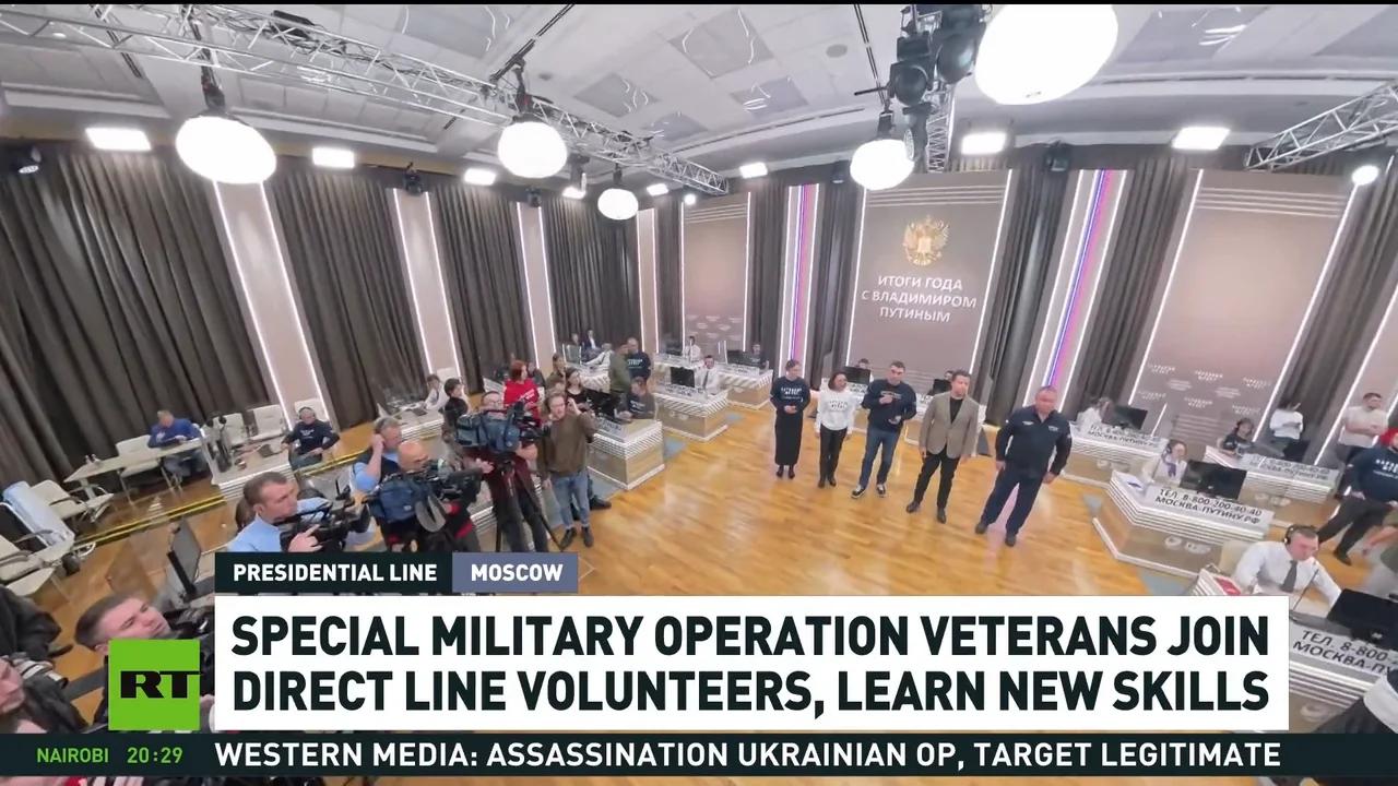 Preparations for Putin’s Annual Direct Line underway