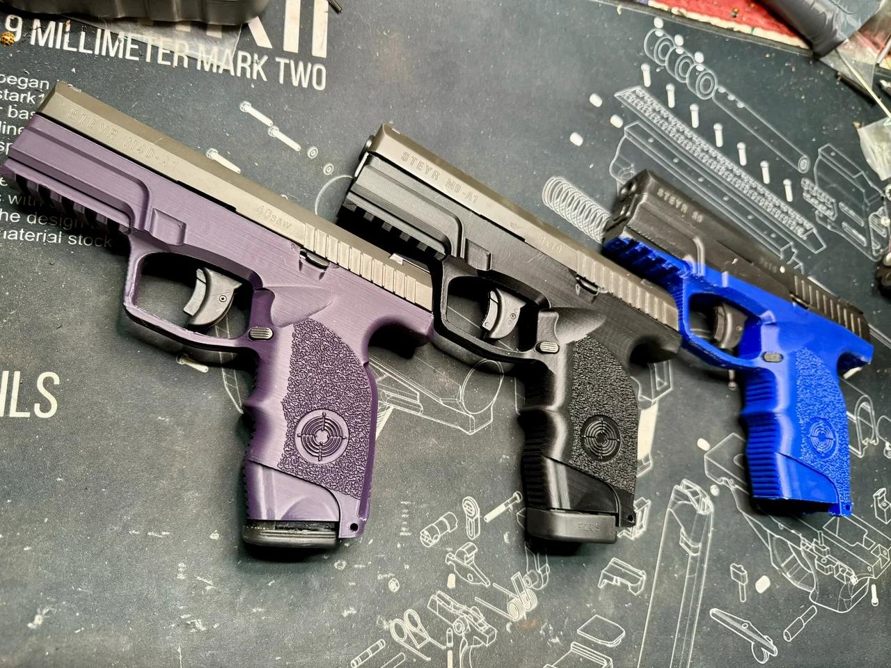 The GeisterPistol - 3D Printable Steyr M9/M40 Frame