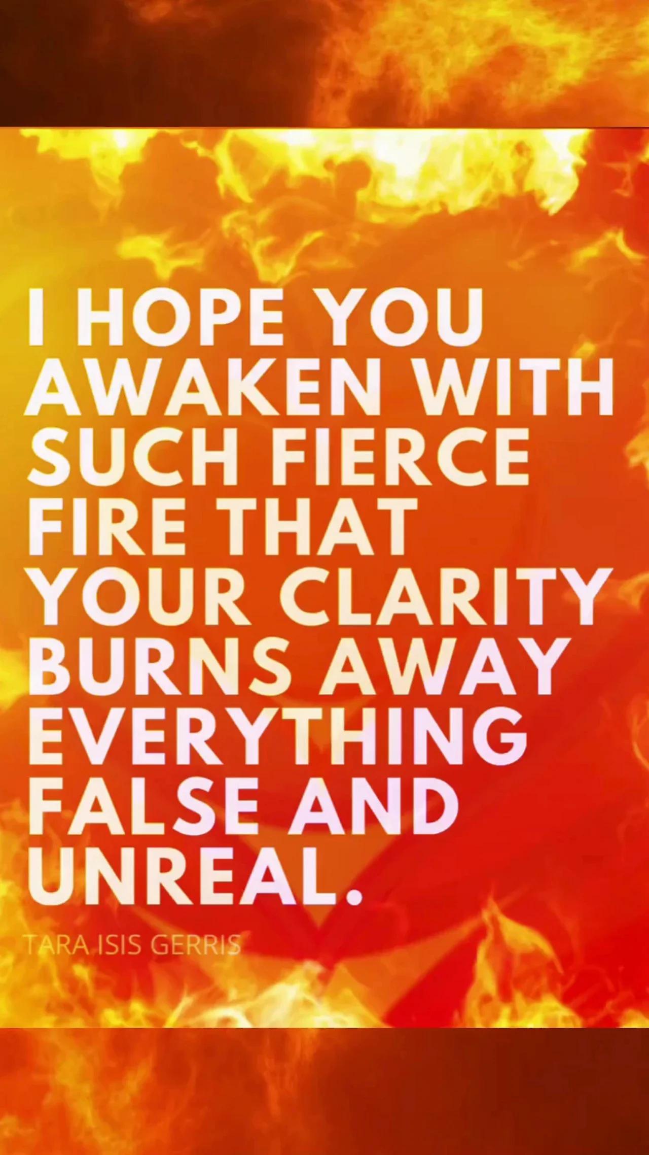 Awaken with such a Fierce Fire #short