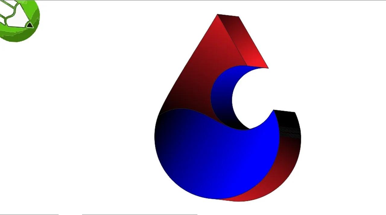 3D Logo Design in CorelDraw | Corel Draw Tutorial | Polygon design ...