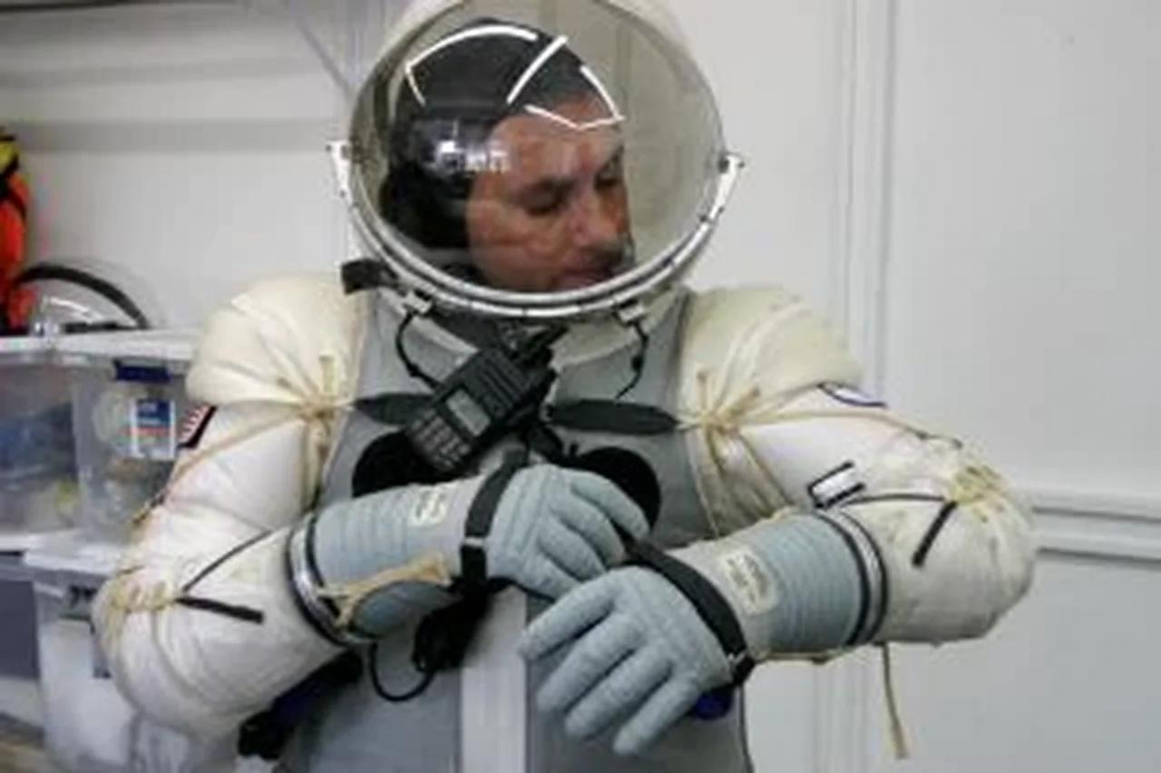 Vacuum of space fake space suits