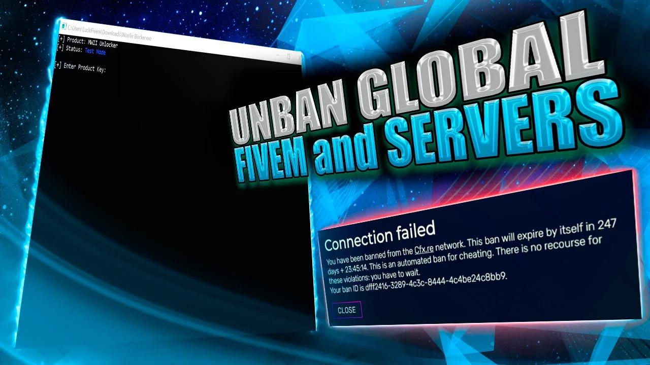 Spoofer Fivem Unban Global 300 Days and 14 Days | Unban All Servers In ...
