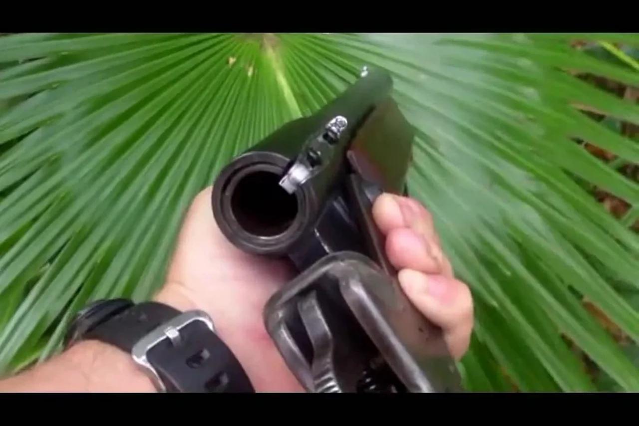 Homemade Break Barrel Black Pipe Shotgun Build-part 3