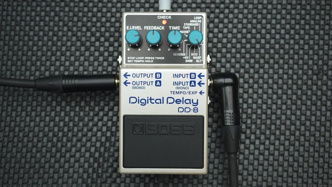 BOSS Digital Delay DD-8 WARP Mode
