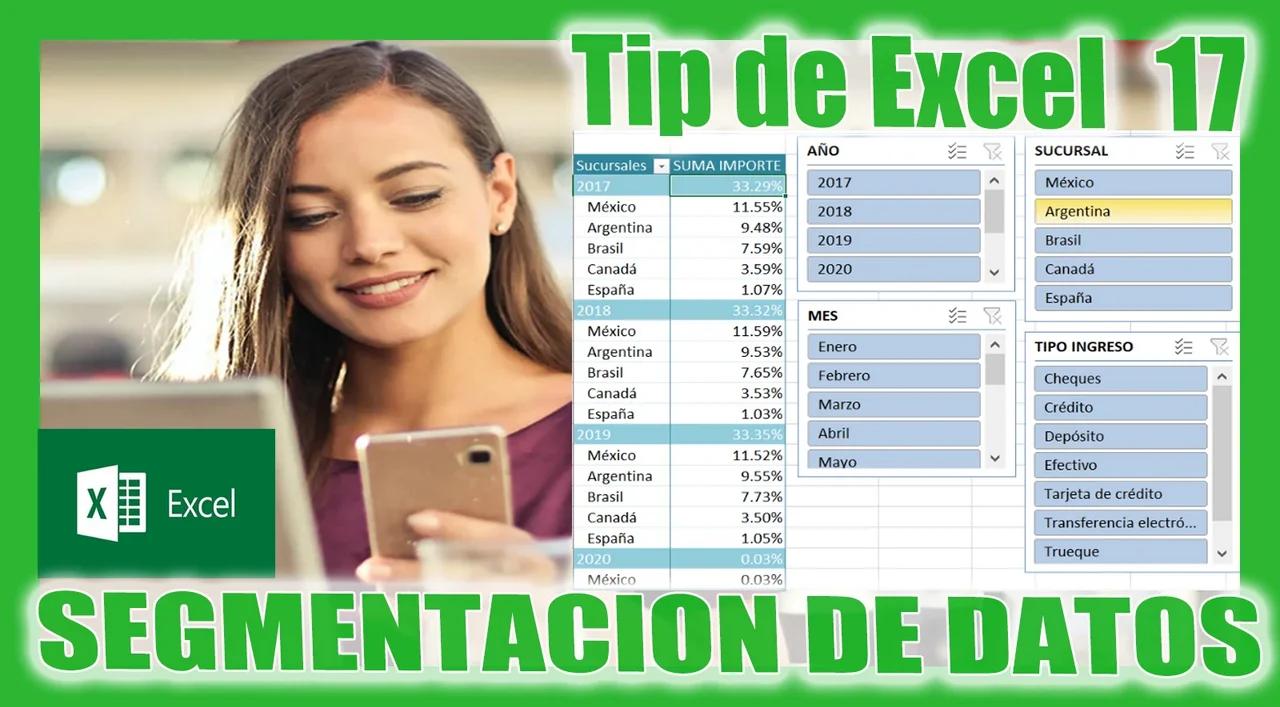 🆕 Cómo agregar BOTONES a tu tabla SEGMENTACIÓN DE DATOS GRAFICAS EXCEL ...