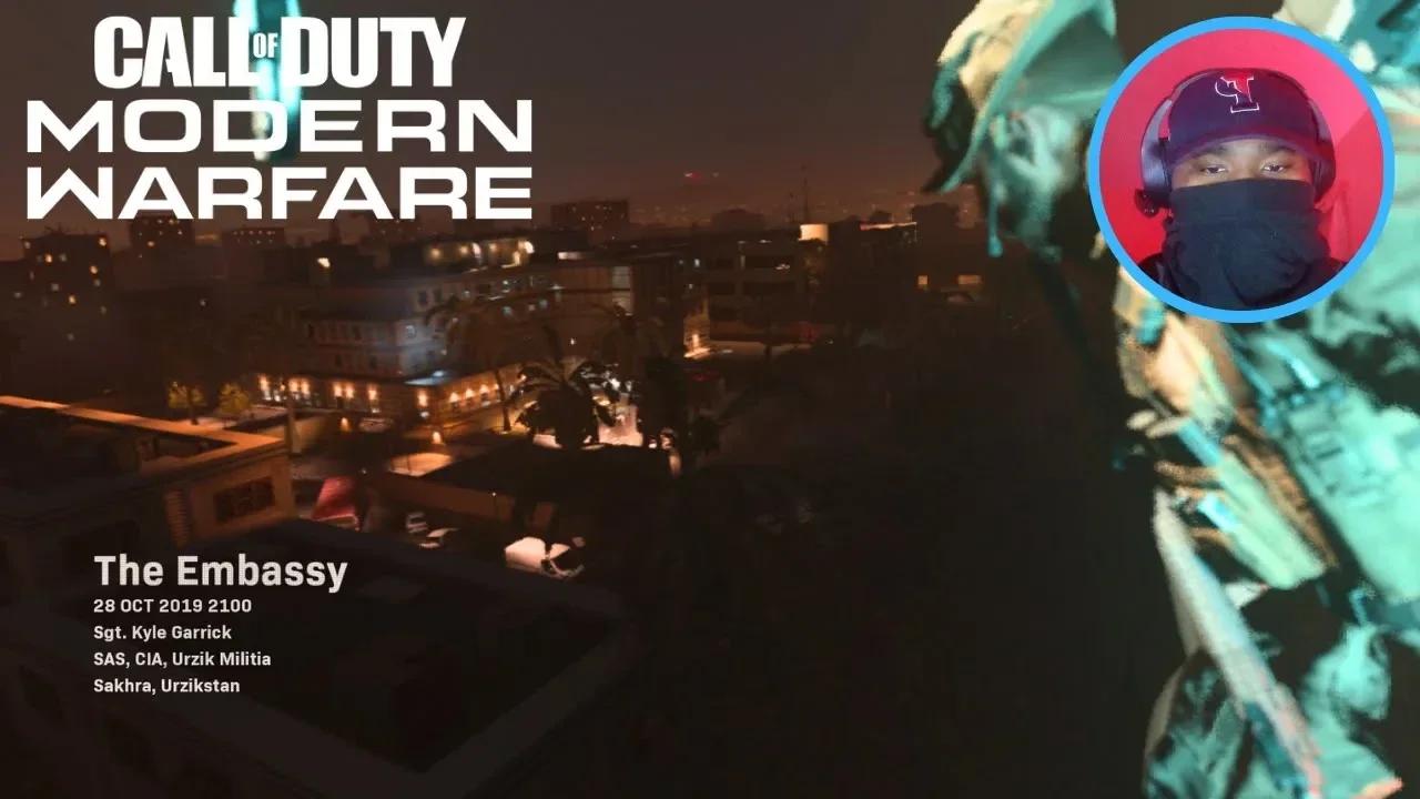 Call of Duty Modern Warfare 2019 - The Embassy - Campaign Mission - Part 7