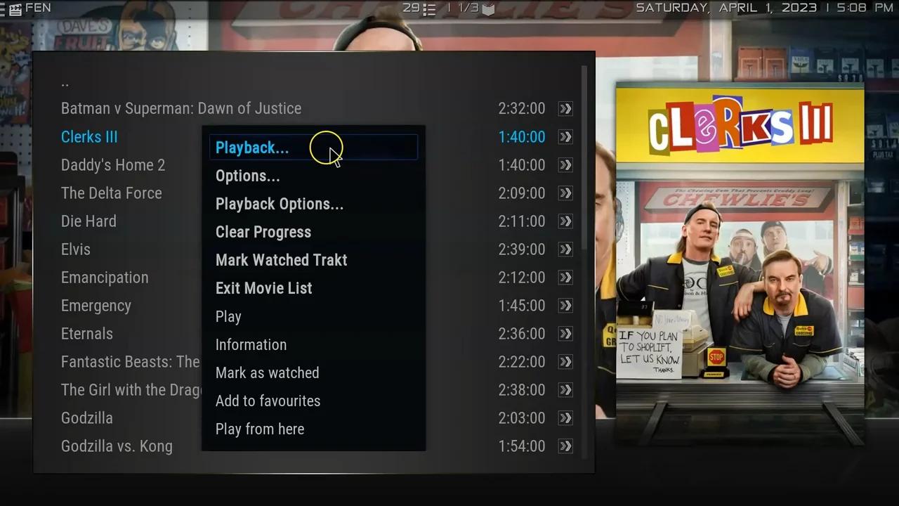 DaBs Tips n Tricks Fen Series Fen Context Menus