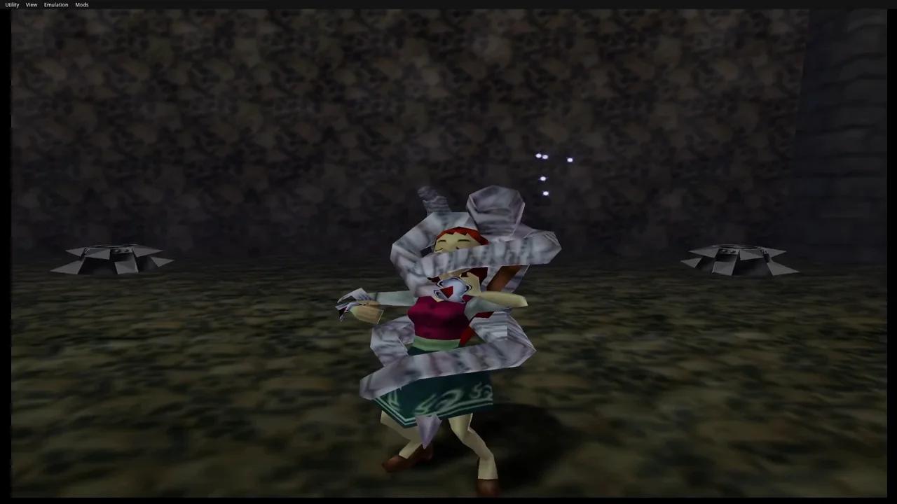 Zelda oot ModLoader64 Anju in trouble Ryona Gibdo