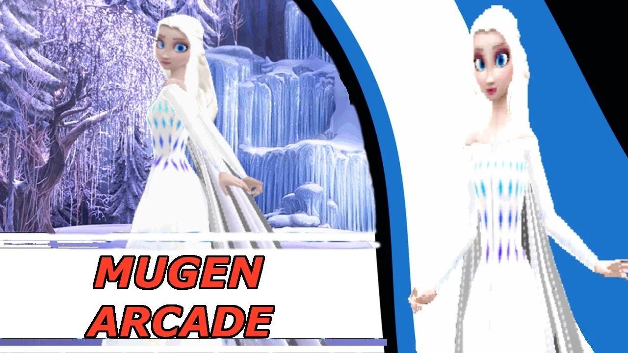 Mugen Arcade Mode with ArchIce Elsa (The Evil Awakens 2)