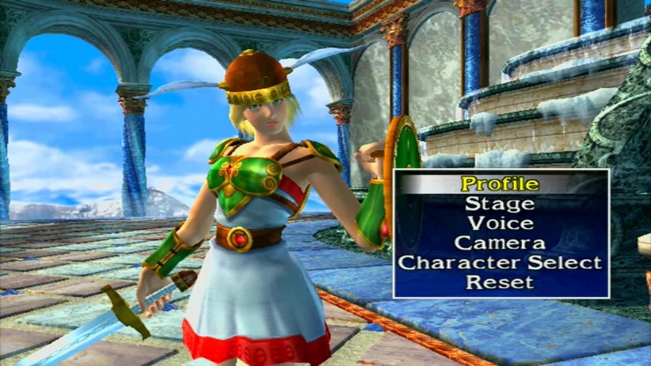 SoulCalibur II - Cassandra's Character Profile (Japanese)