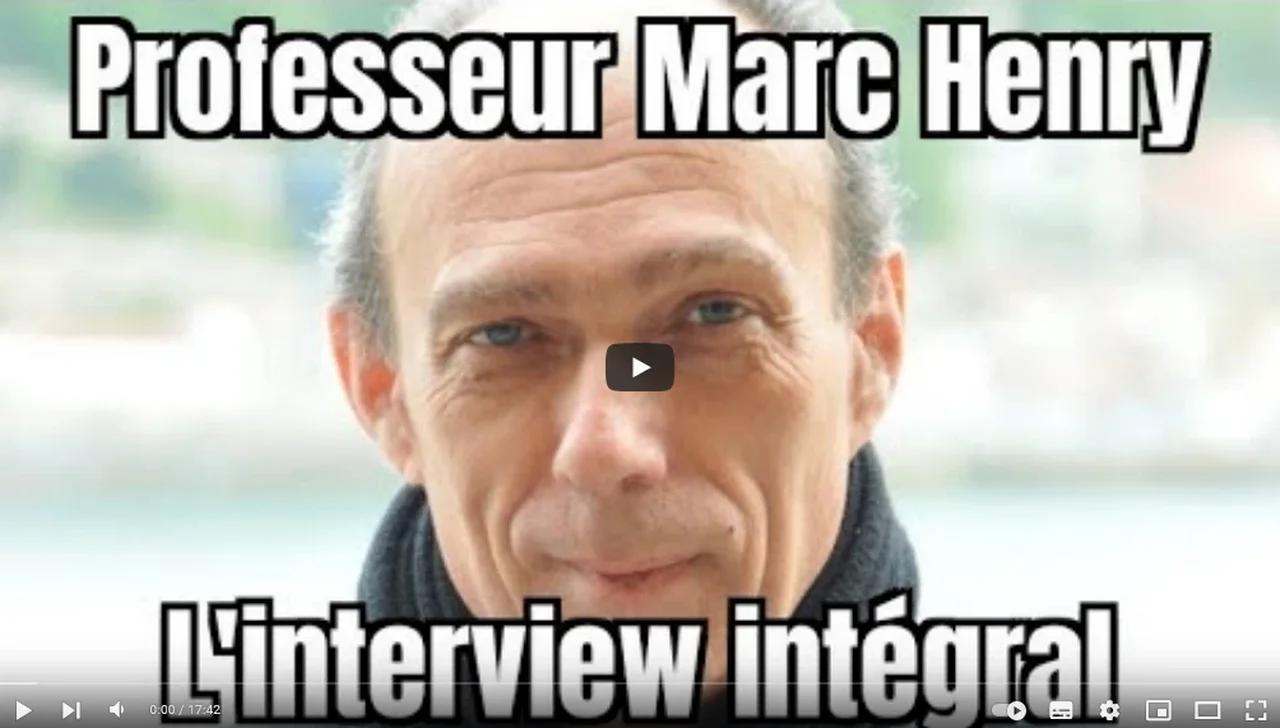 Pr Marc Henry - Interview intégral lors de la conférence organisée par ...
