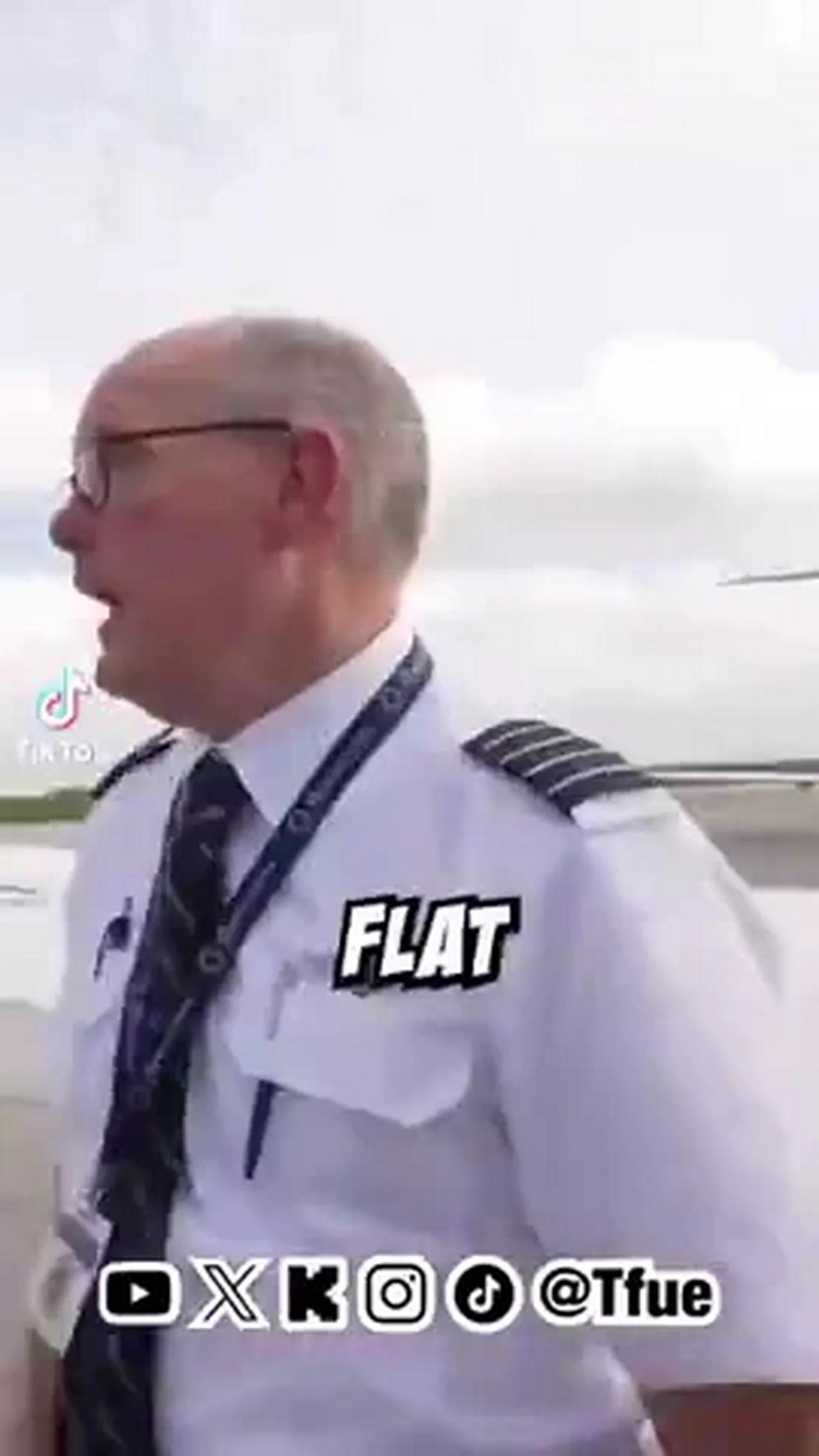 Pilot for 43 Years Asked What Shape is the Earth