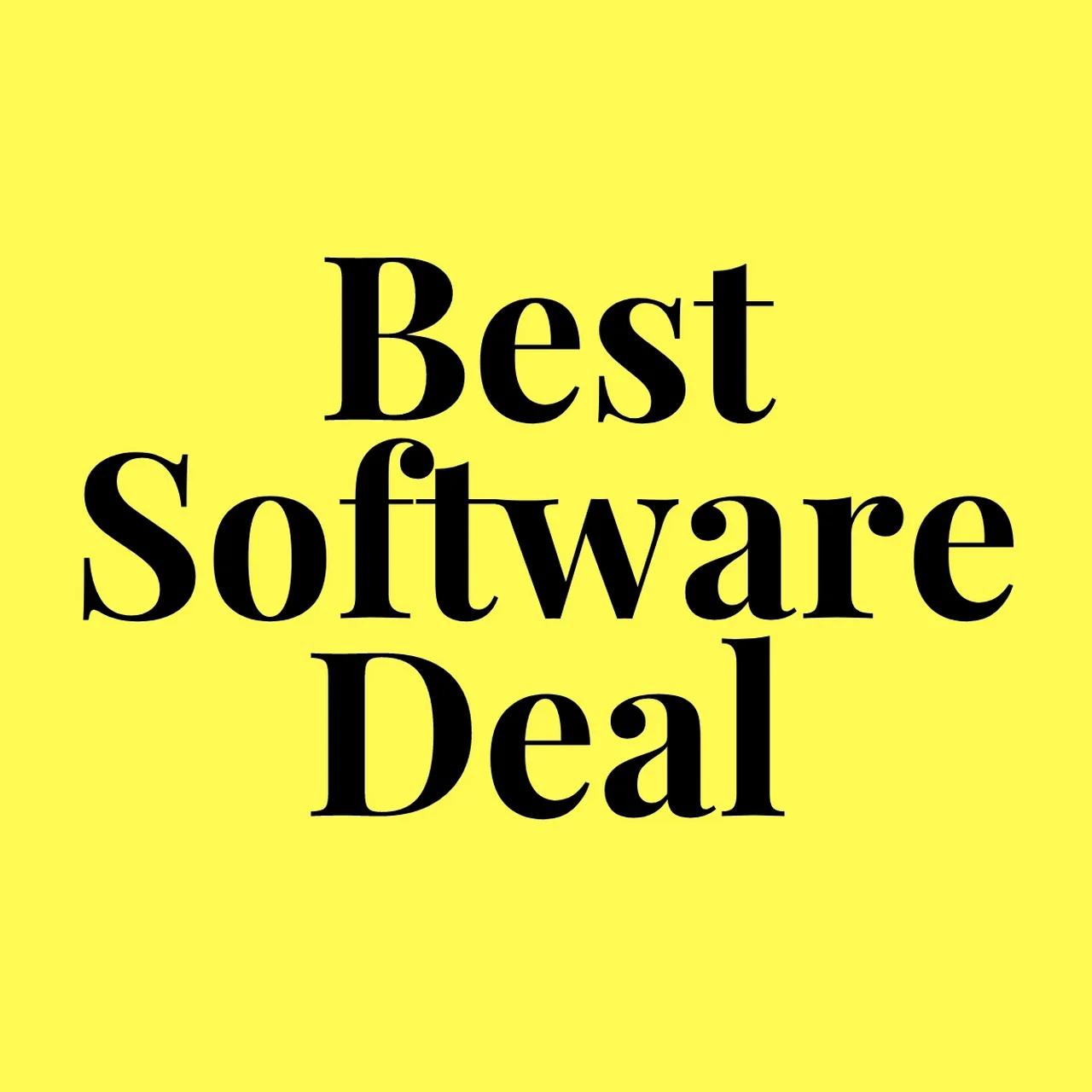 Best software deals