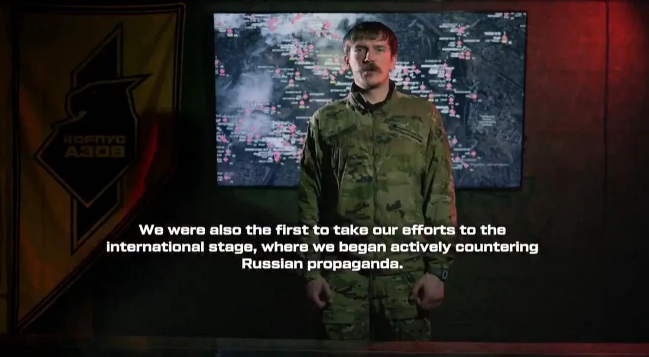 📽️-A 🇬🇧&🇫🇷, The Azov commander officially announced the creation
