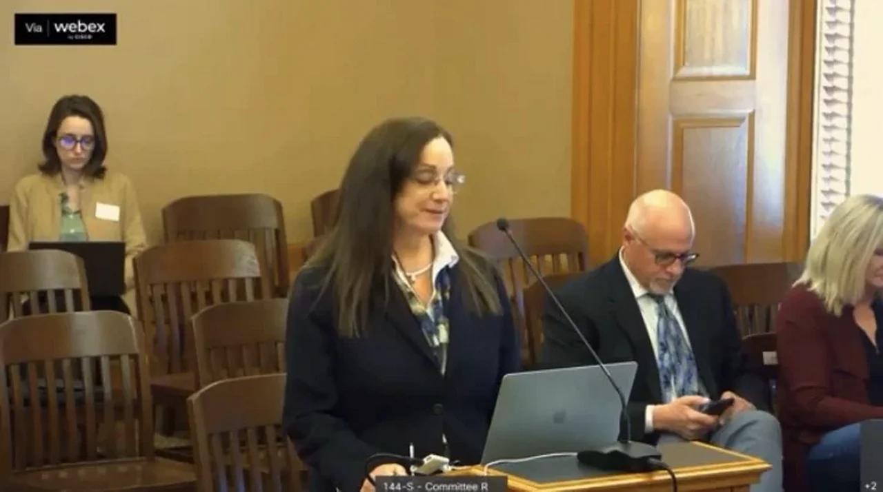 Maria Zack's Earth Shattering Testimony - Kansas Senate Hearing