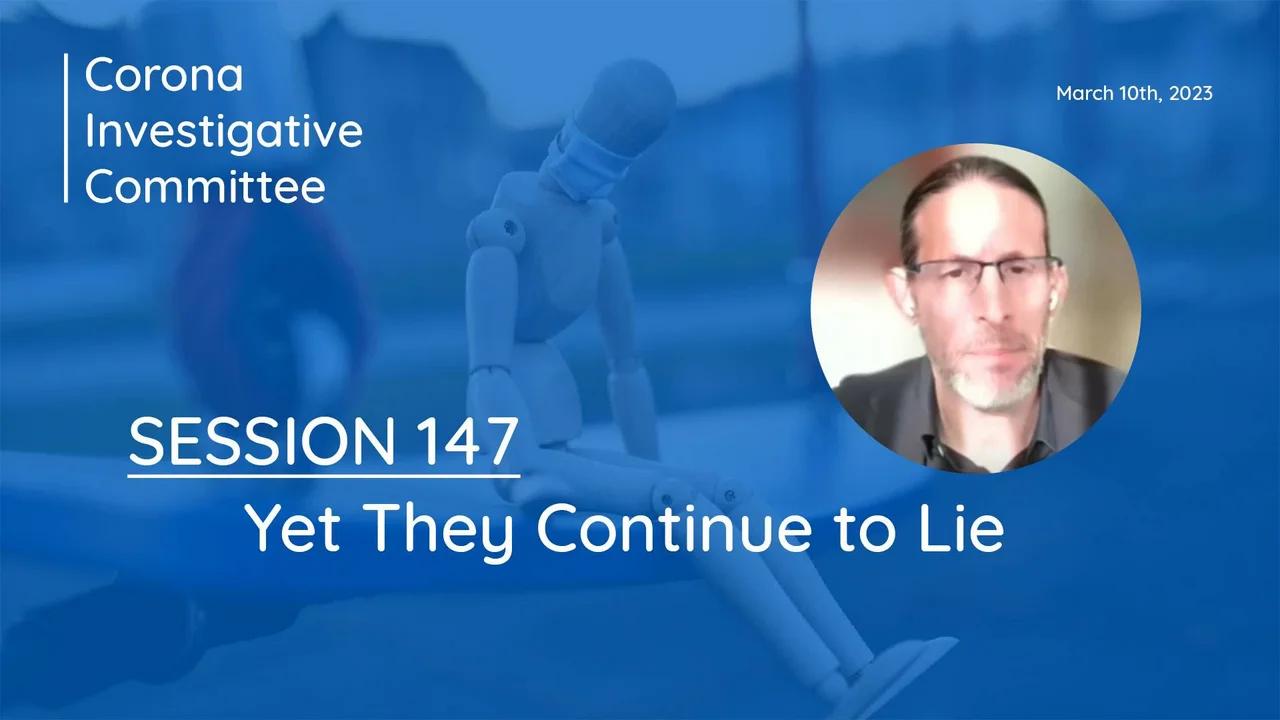 Prof. Dr. Retsef Levi | Session 146: Yet They Continue to Lie