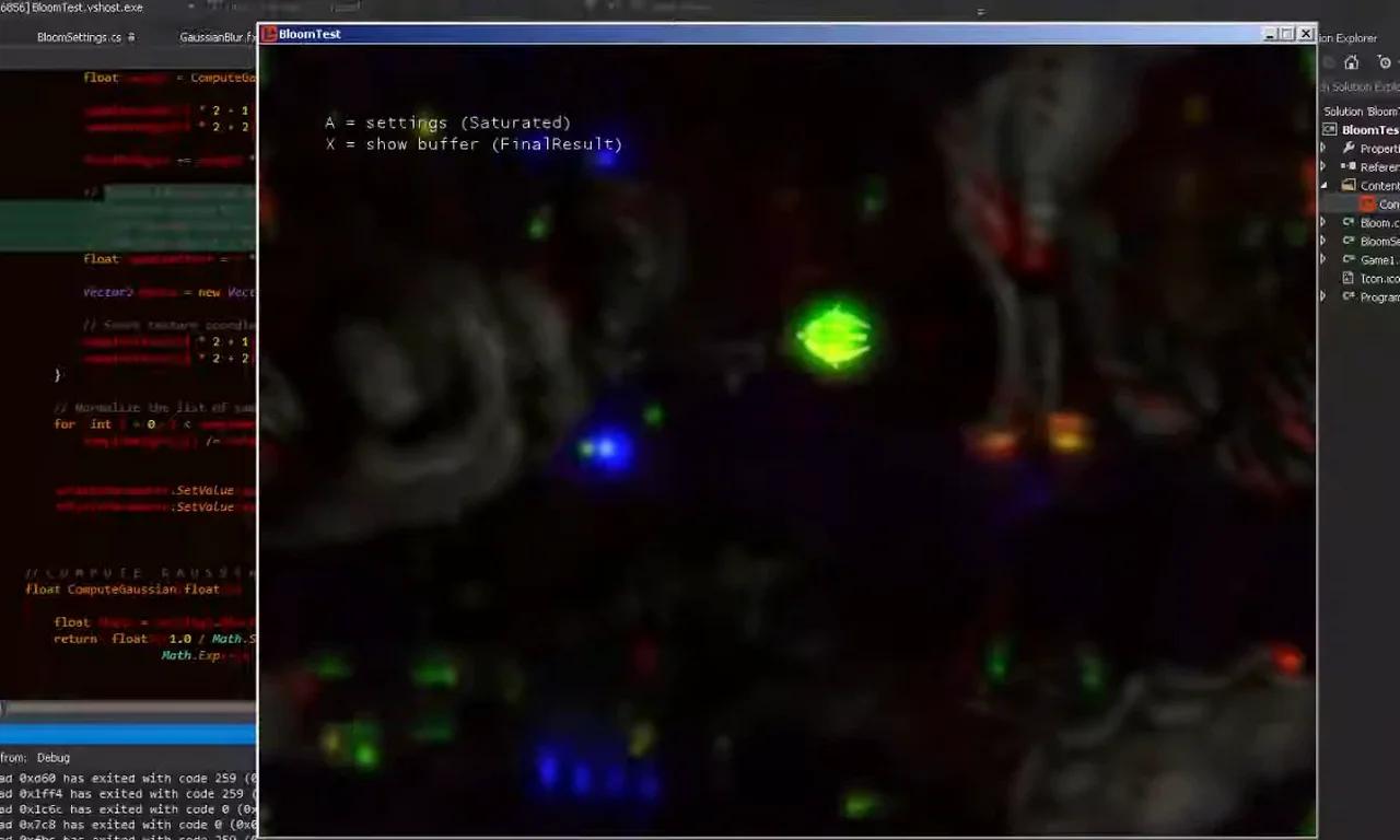 MonoGame Bloom Effect Layer Tutorial for Games