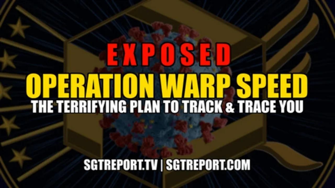 Operation Warp Speed Exposed November 11 2020 Archive