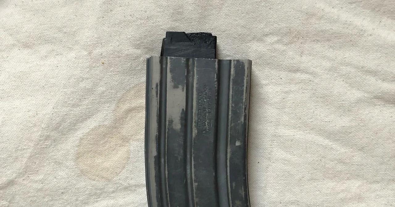 USGI ar22 mag magazine conversion.