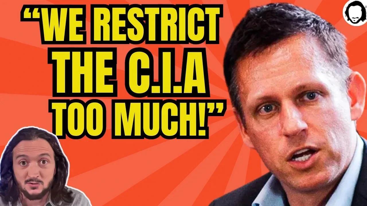 Billionaire Peter Thiel Says CIA Isn't Torturing Enough