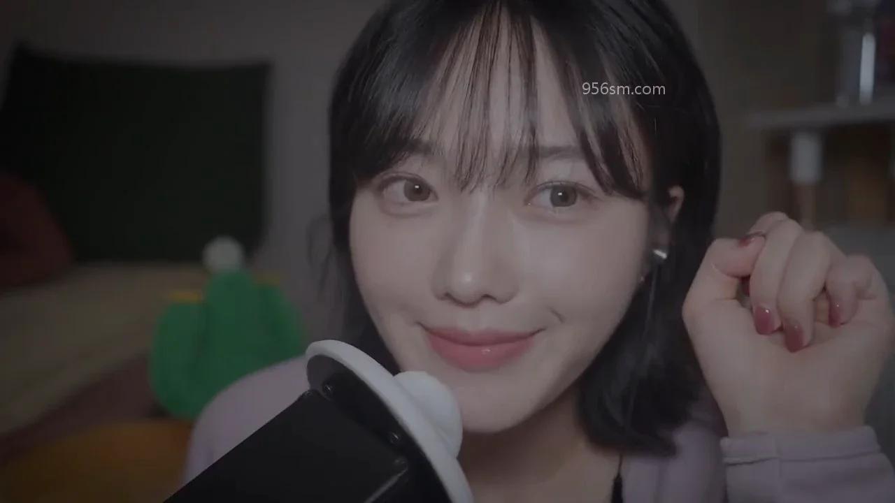 Nareun ASMR 3DIO Ear Licking (Short Hair)