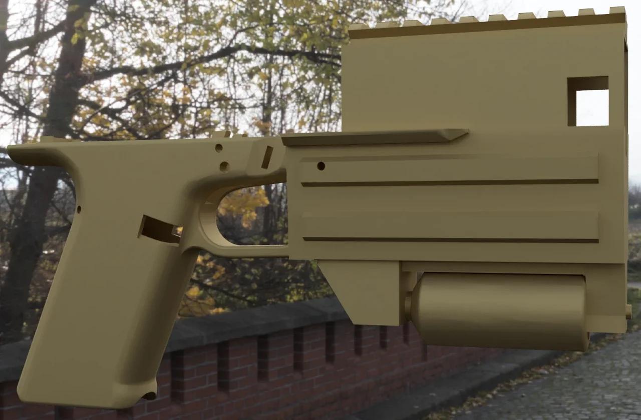 Fallout 10MM-style Glock 17L (Sorry Its 9mm Edition)