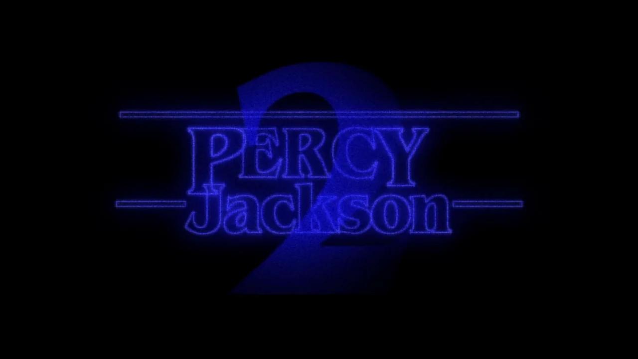 Percy Jackson intro Season 2 (Stranger Things style)