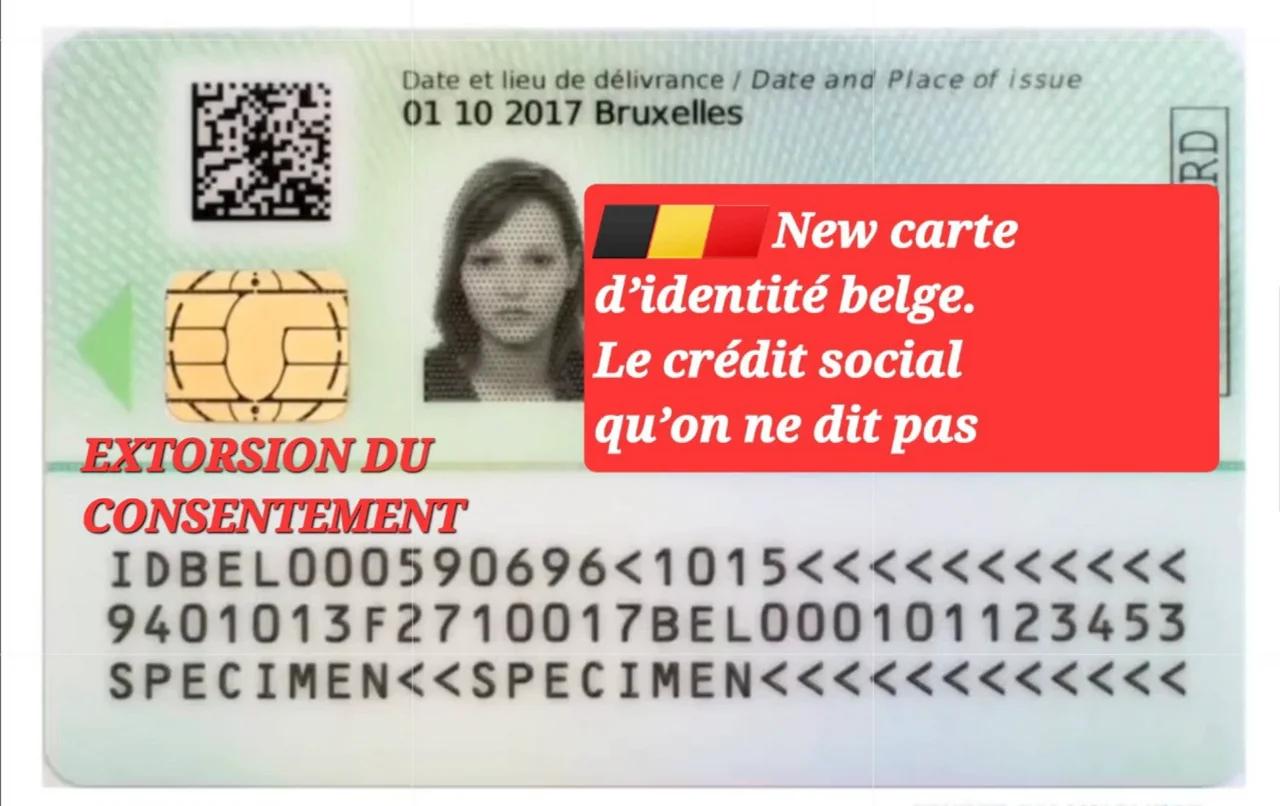 ⬛️🟨🟥New cartes ID BELGES et Taxes CE QU’ON NE VOUS A PAS DIT⬛️🟨🟥 DANS ...