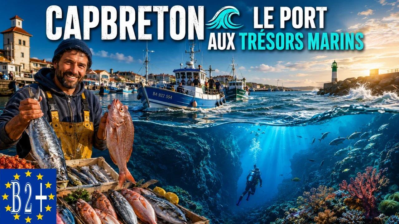 [VIDÉO SOUS-TITRÉE] CAPBRETON - PLONGÉE AU CŒUR D’UN PORT OÙ LA MER ...