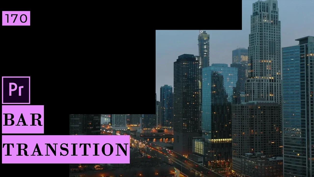 Create a Bar Transition in Premiere Pro