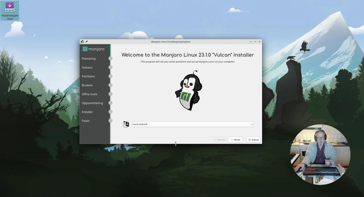 Hvordan man installerer Manjaro Linux KDE plasma