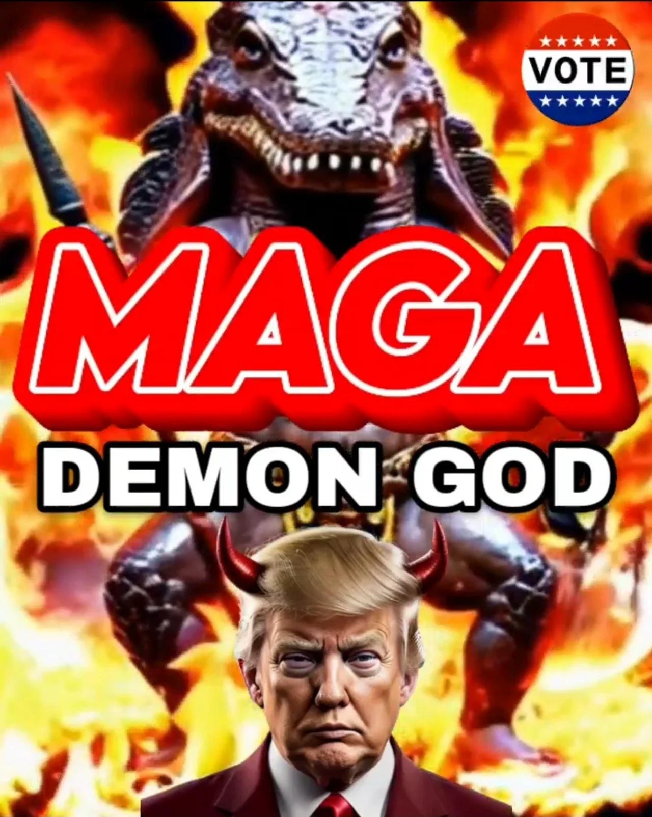 Maga: Egyptian Demon God