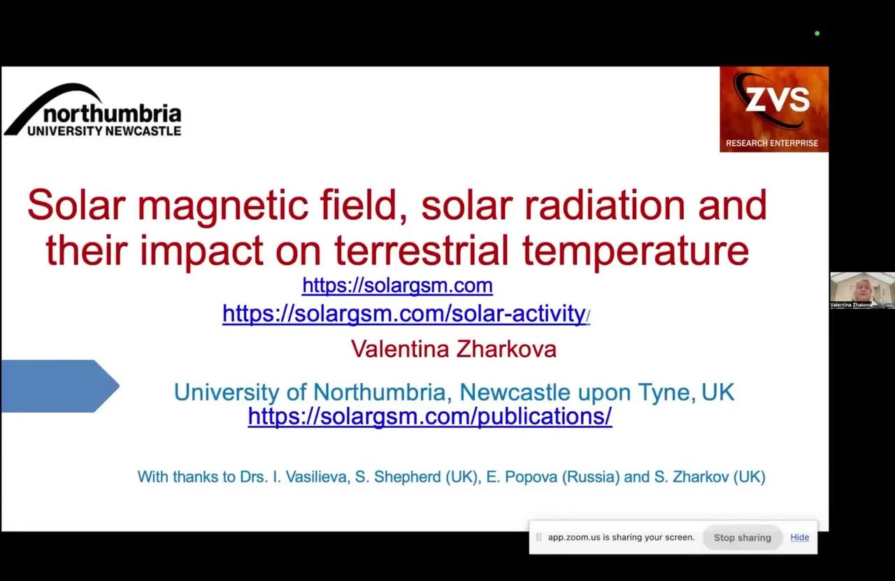 Valentina Zharkova : Grand Solar Minimum Is Underway