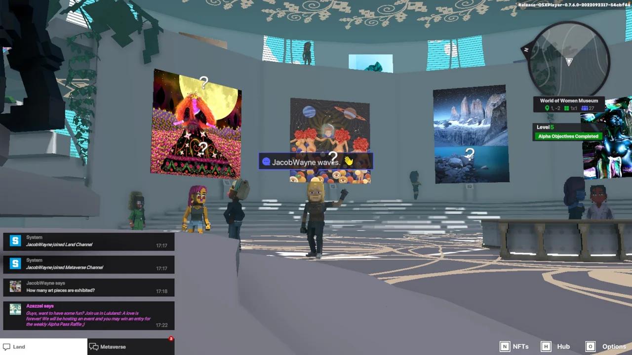 The Sandbox - Alpha Season 3 - World of Women Museum (All 20 Quests)