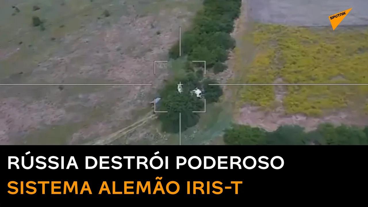 Rússia destrói radar de sistema antiaéreo alemão IRIS-T na zona da ...