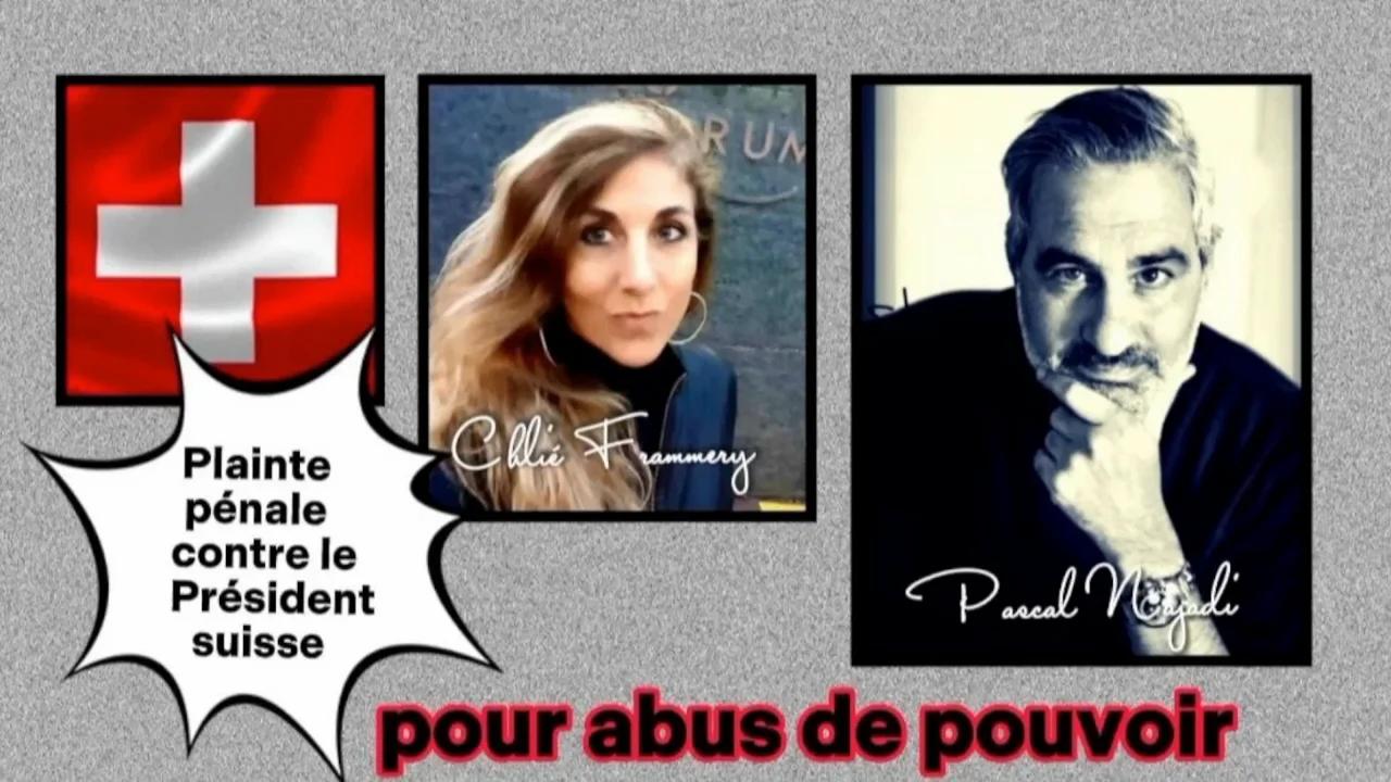 Vidéo de la chaine Agora.tv le sujet Plainte Pénale contre Alain Berset, Président de la Suisse ...