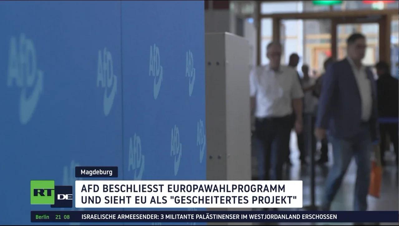 AfD-Programm für die Europawahl 2024: Neustart als Bund der Nationen